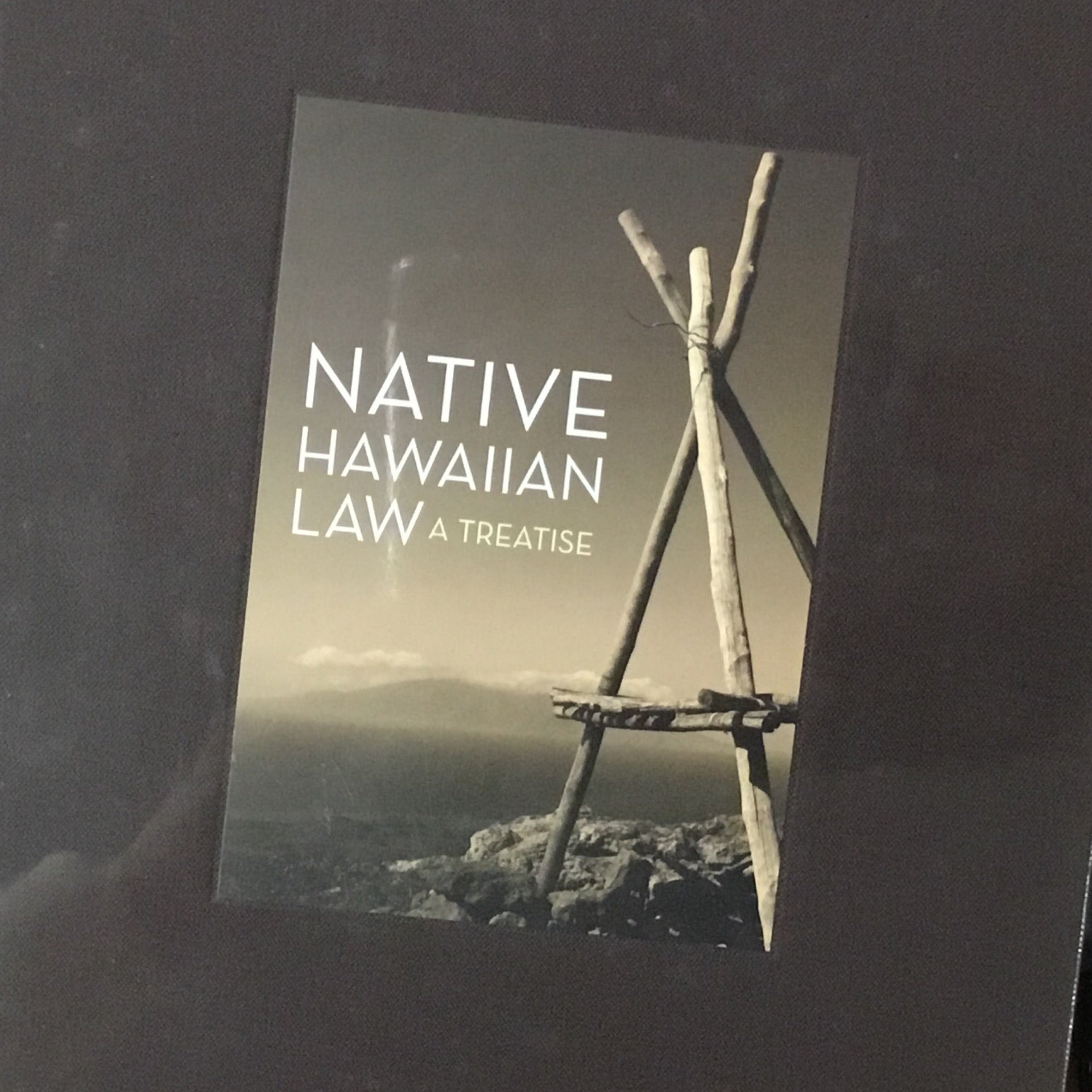 Native Hawaiian Law Hard Cover | Island Nation
