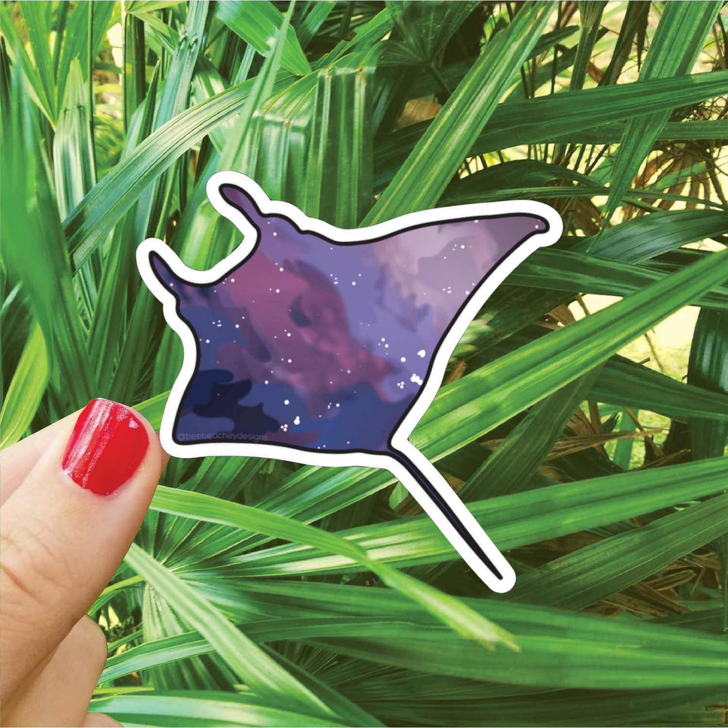 Manta Ray Sticker | Island Nation