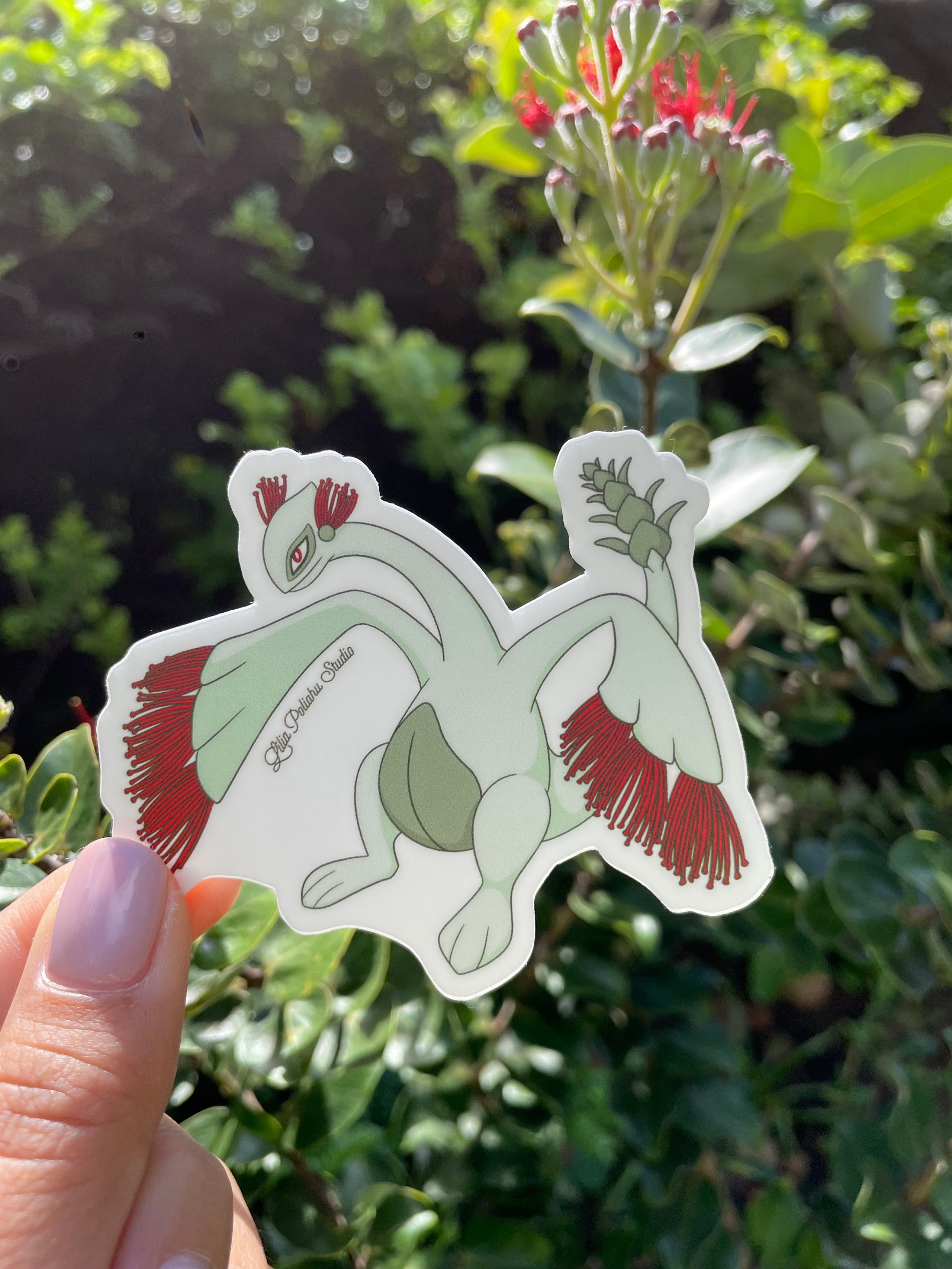 No. 19 ʻŌhiʻa Lehua Sticker | Island Nation